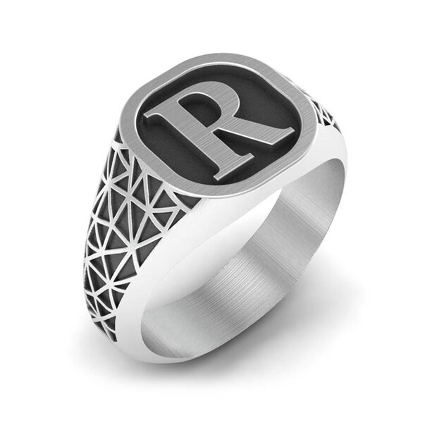 Square Signet Ring - Etsy