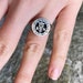 RN Registered Nurse Signet Ring, Silver RN Ring, Custom Signet Ring ...