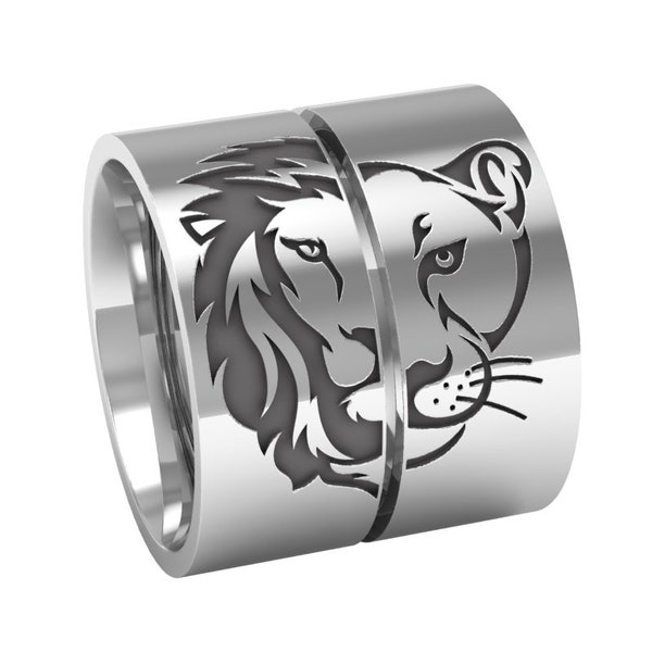 Lion and Lioness - Etsy