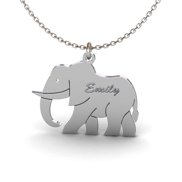 Elephant With Name - Etsy