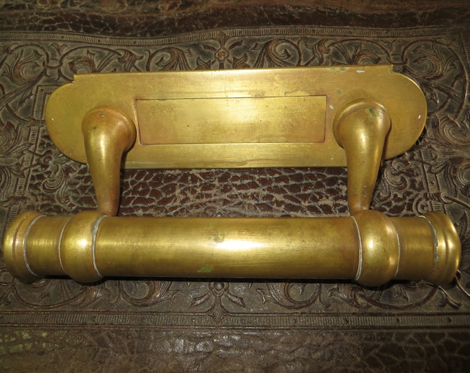 French Antique Brass Letter Box and Pull Door Handle/nap Lll/ - Etsy