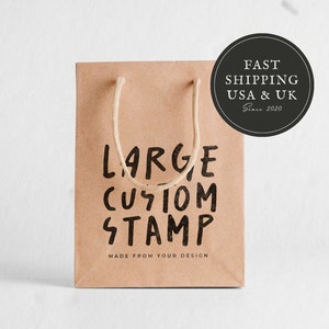 Large Paper Bag Stamp - Etsy