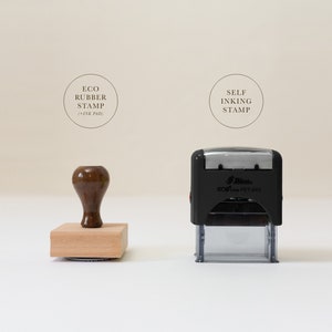 Library of Stamp, Custom Library Stamp, Eco Reclaimed Oak Stamp - Etsy