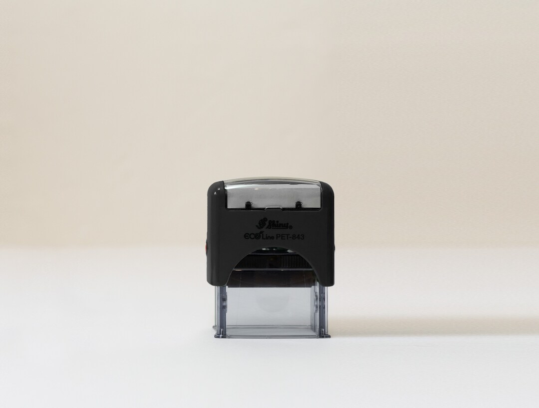 SELF-INKING Logo Stamp, Company Logo Stamp, Business Branding Stamp - Etsy