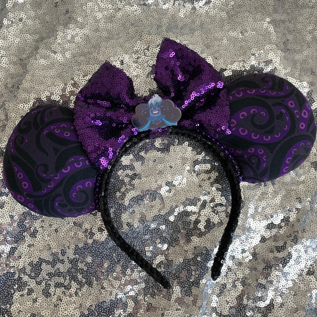 Diadema con orejas de Minnie Mouse de Ursula - Etsy España