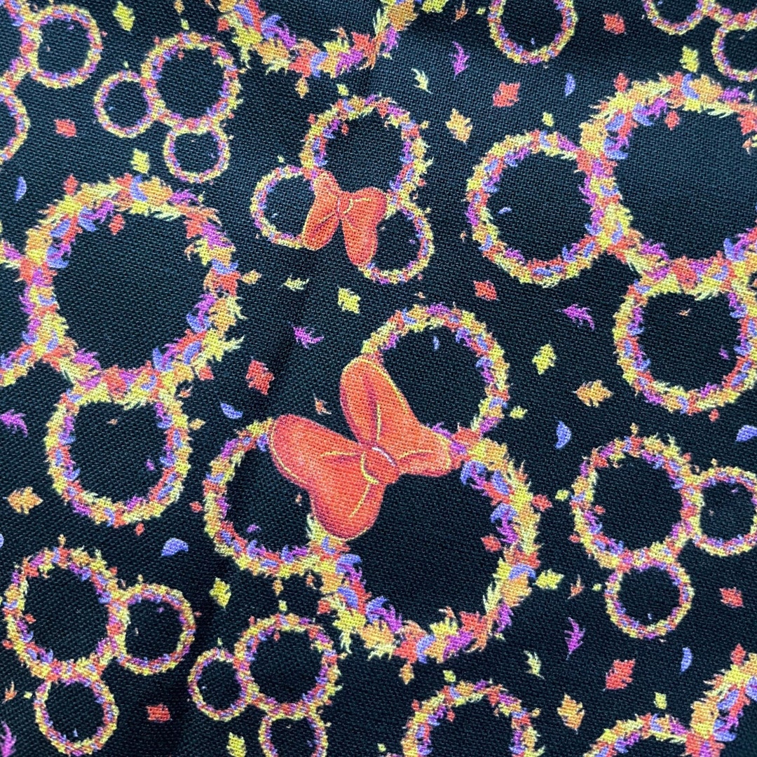 Minnie Mouse Fall Leaves Fabric Yard Cotton - Etsy