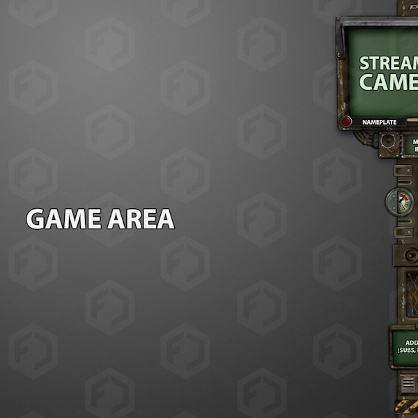 Fallout Stream Overlay - Etsy