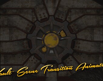 Fallout-inspired Animated Overlay / Sidebar Assets for Twitch | Etsy