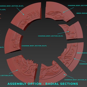 FFXIV Dancer – Weathered Krishna Chakram 3D Print Files - Etsy