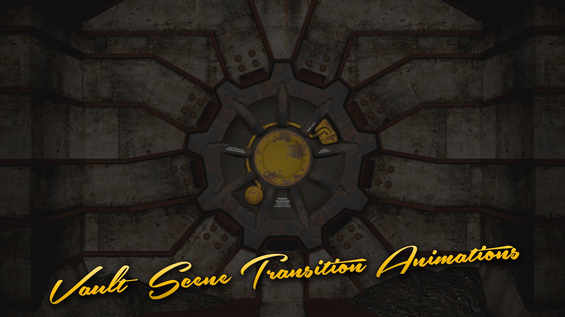 Fallout-inspired Vault Scene Transitions - Assets for Twitch or Youtube ...