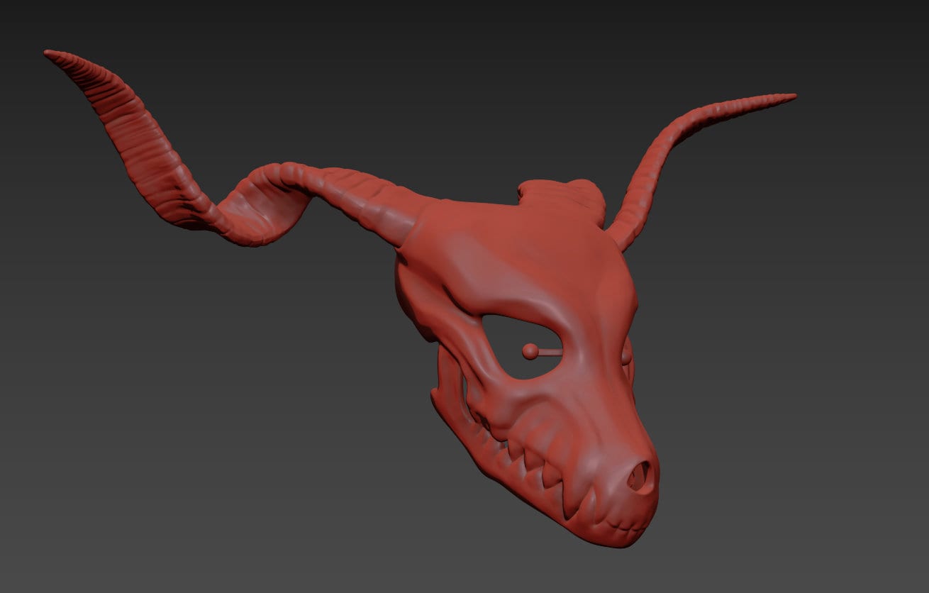 Ancient Magus Bride - Elias Mask 3D Print Files - Etsy