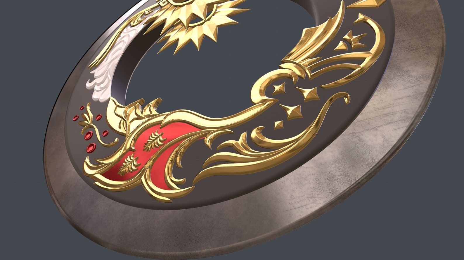 FFXIV Dancer Weathered Krishna Chakram 3D Print Files - Etsy