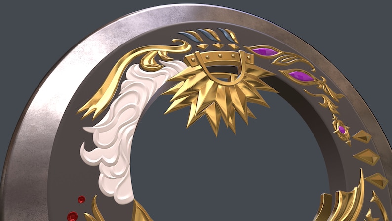 FFXIV Dancer Weathered Krishna Chakram 3D Print Files - Etsy