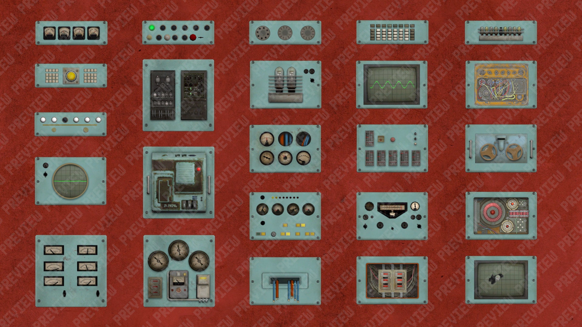 Fallout Overlay Creation Kit Assets for Twitch or Youtube | Etsy UK