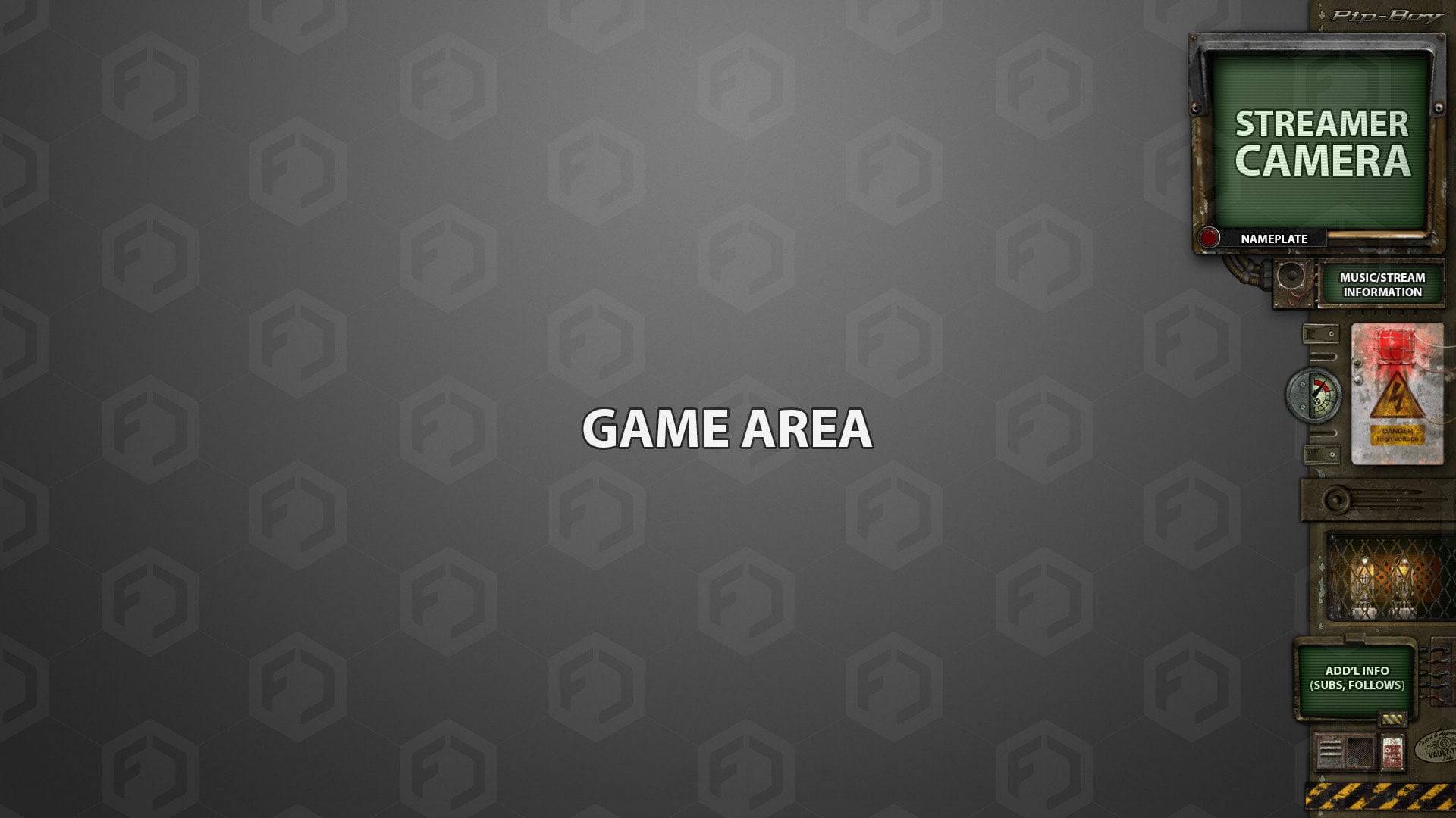 Fallout-inspired Animated Overlay / Sidebar Assets for Twitch - Etsy