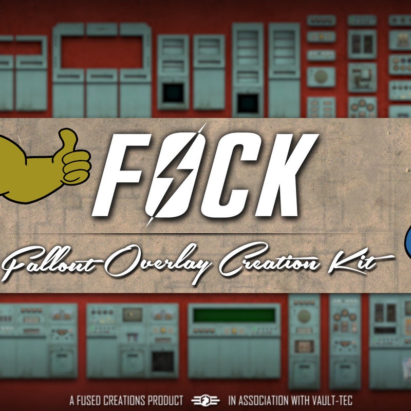 Fallout Stream Overlay - Etsy