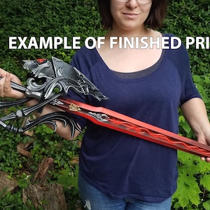 FFXIV Red Mage - Antiquated Murgleis Sword 3D Print Files - Etsy