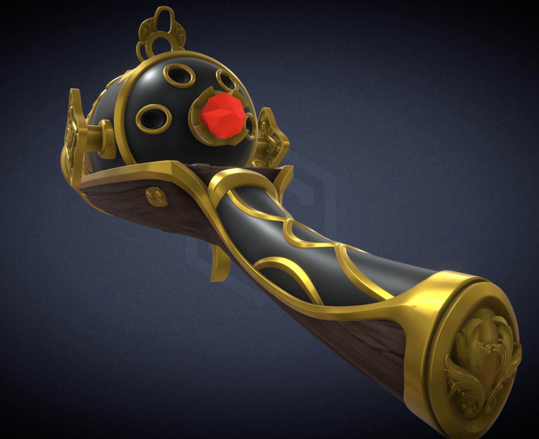 FFXI Corsair Death Penalty Handcannon 3D Print Files - Etsy