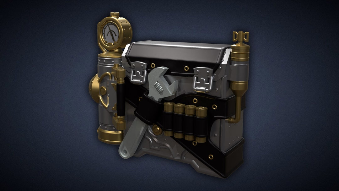 FFXIV Machinist - Aetherotransformer Offhand 3D Print Files - Etsy