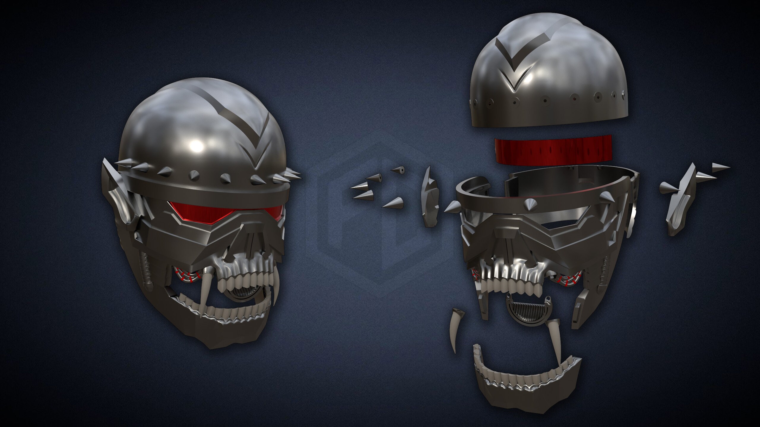 CZARFACE Helmet 3D Print Files | Etsy