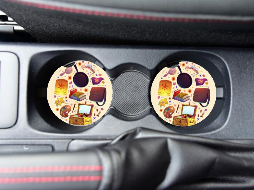Disney Themed Car Coasters Set 24 - Etsy