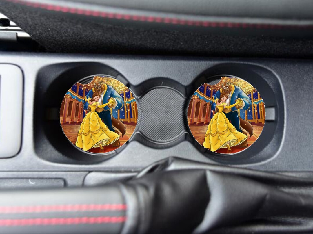 Disney Themed Car Coasters Set #42 - Etsy