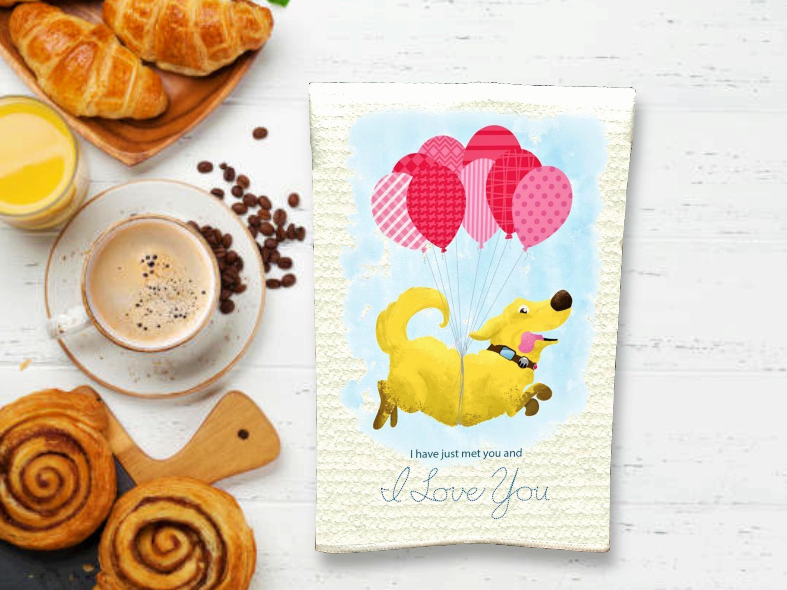 Disney Theme Kitchen Towel: UP Kitchen Decor Home Decor | Etsy