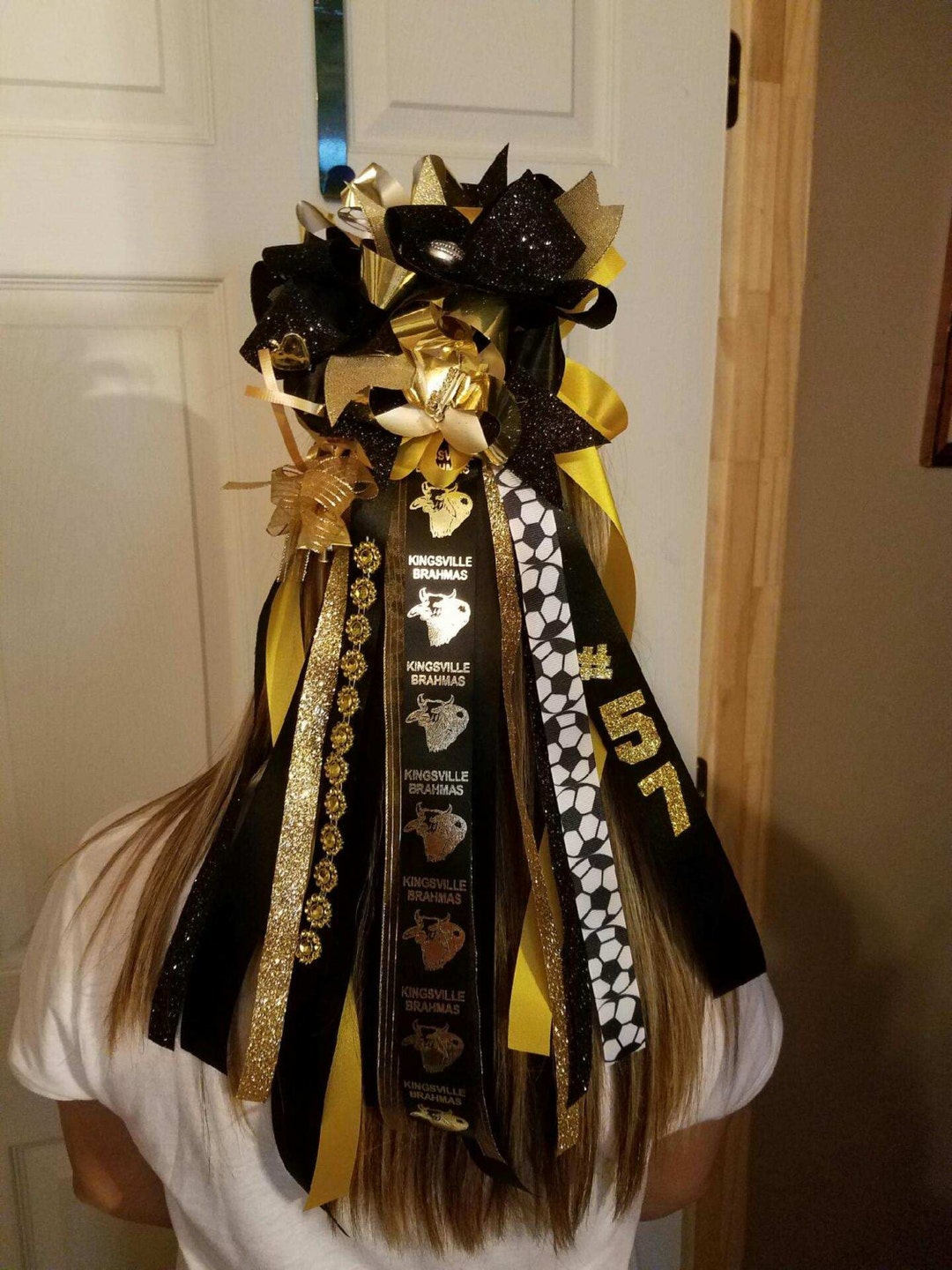 Homecoming Hair Bow Mums & Homecoming Shash Mums - Etsy