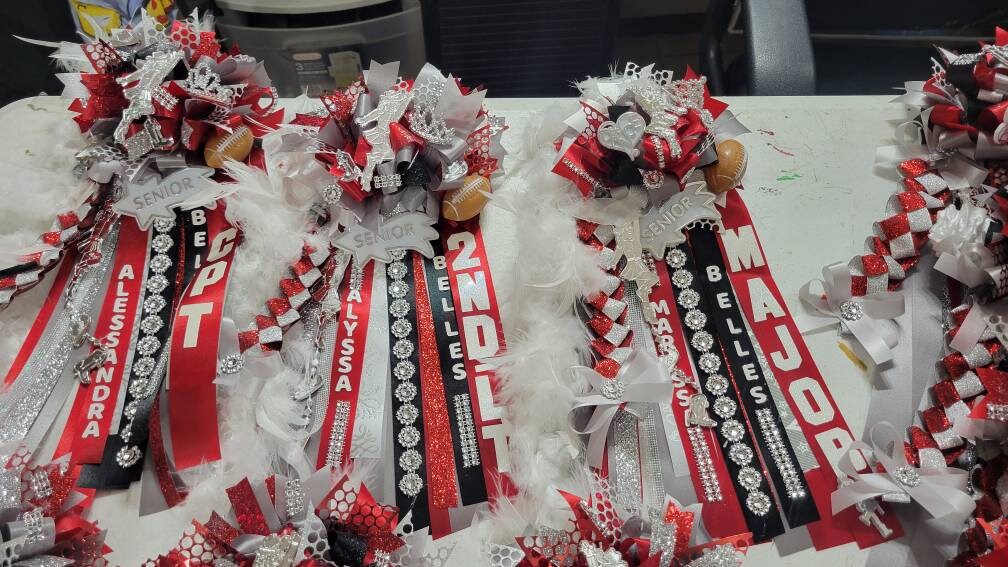 Team Spirit Hair Bows - Etsy