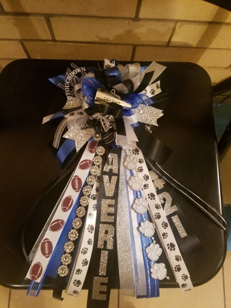 Homecoming Hair Bow Mums & Homecoming Shash Mums - Etsy