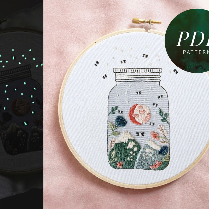 Firefly Embroidery - Etsy