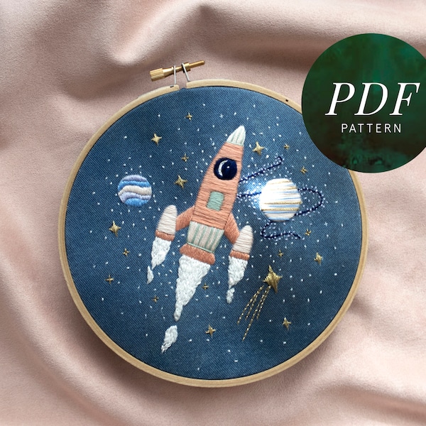 Space Embroidery - Etsy