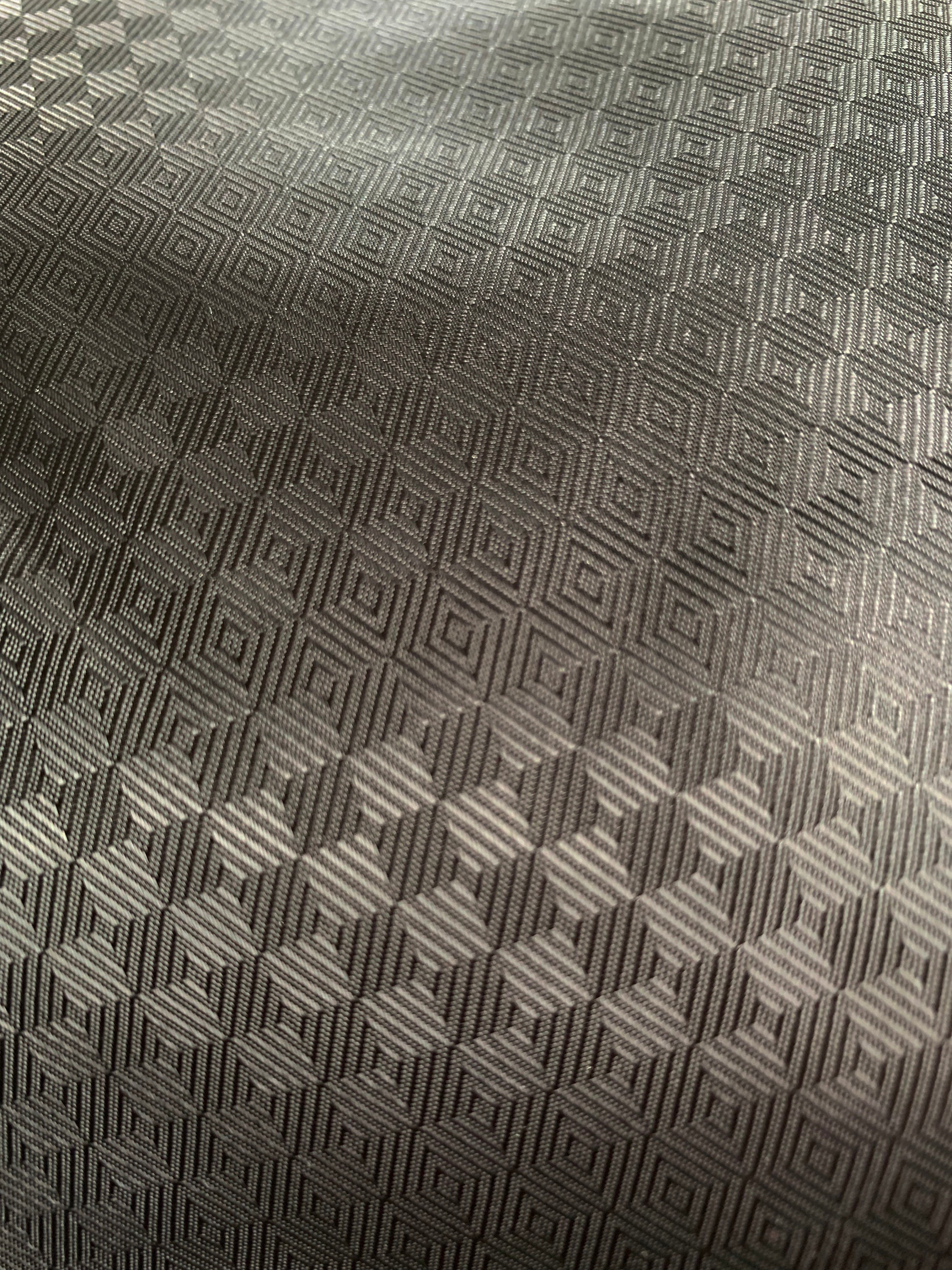 Black Checkerboard Jacquard Lining Fabric Sold by the Yard - Etsy