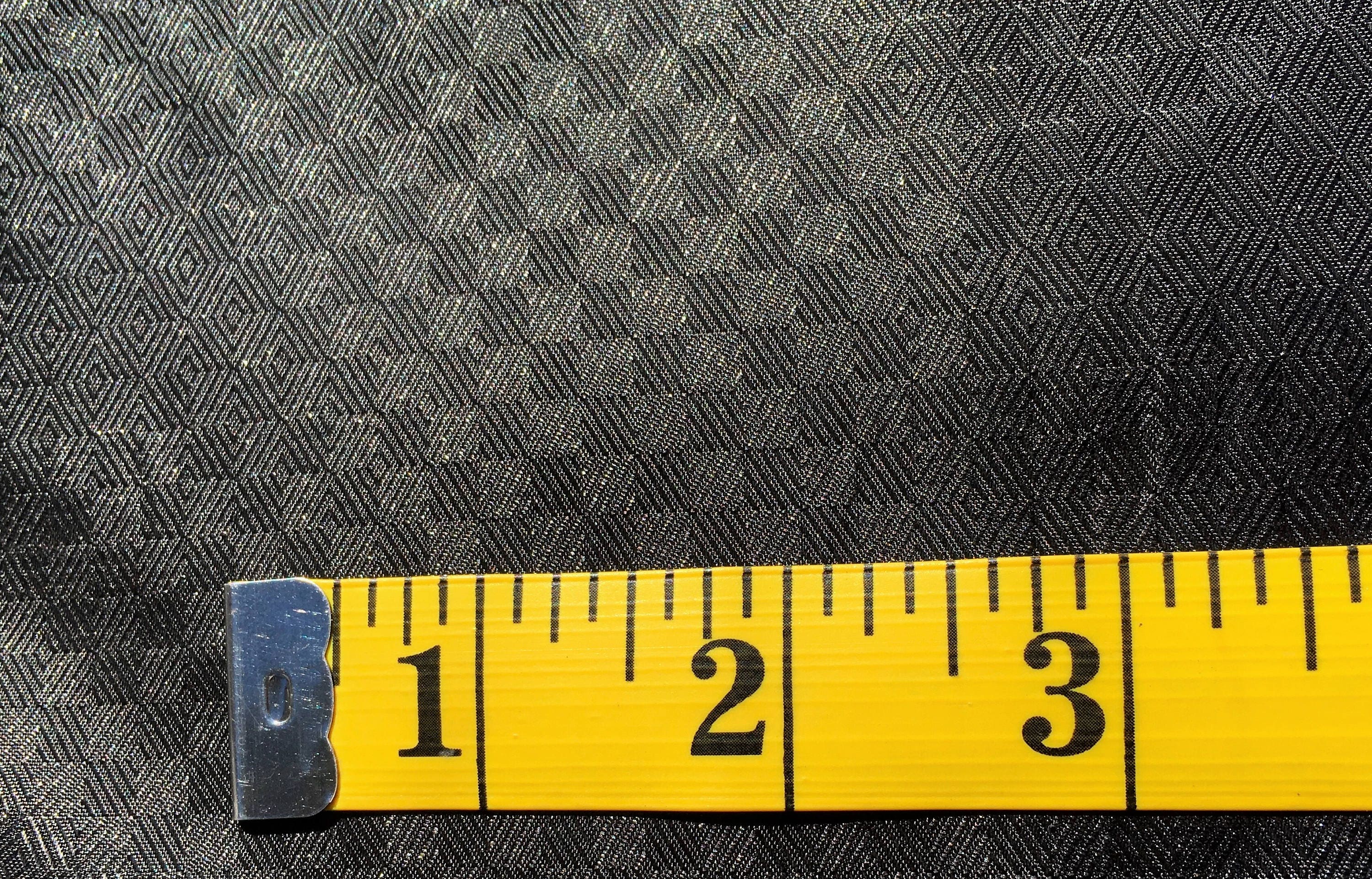 Black Checkerboard Jacquard Lining Fabric / Sold by the Yard - Etsy