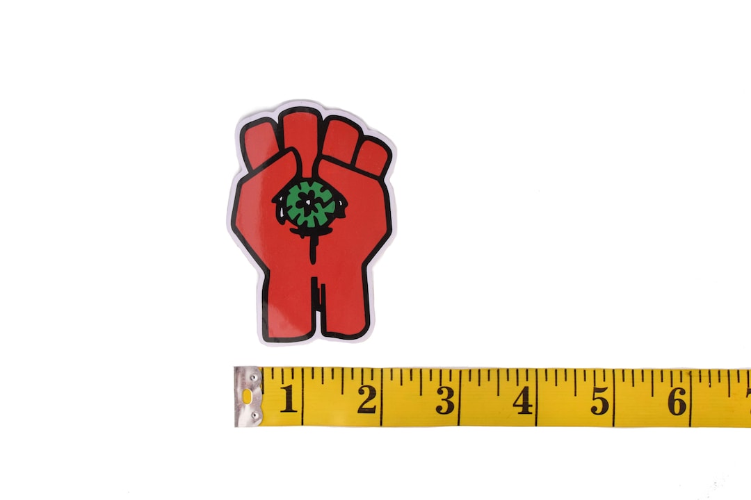 Fist of Gonzo Sticker / Ships From USA / Vinyl Laptop Decal Hunter S ...