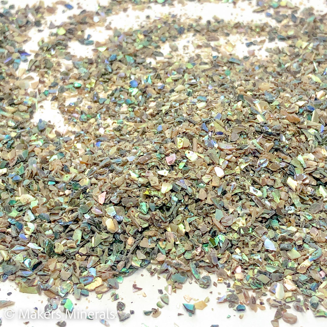Crushed Abalone paua From the Gulf of Mexico, Medium Crush, Sand Size ...