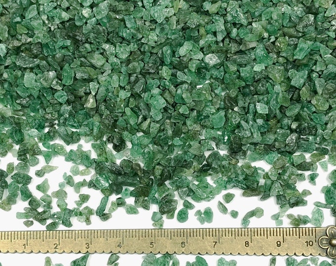 Crushed Green Emerald Chips (grade A+) From India, Pea-sized Gravel ...