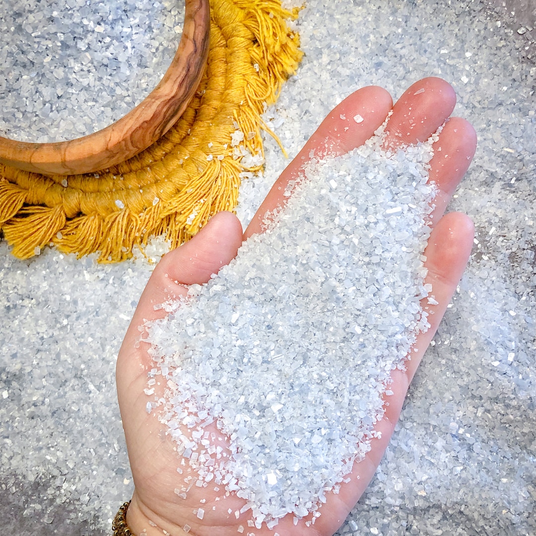 Crushed Blue Calcite Sand From Mexico, Medium Crush, Sand Size 2mm 0 ...