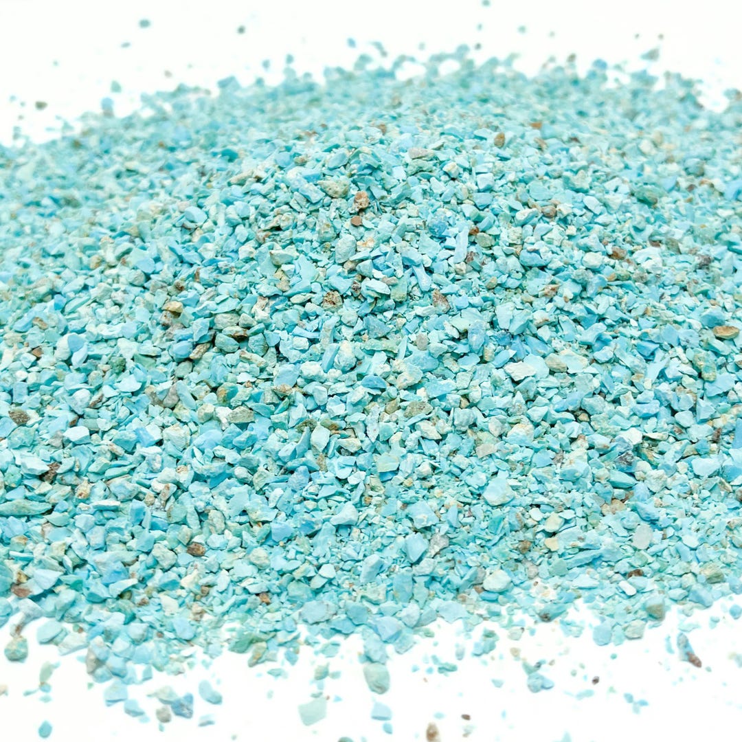 Crushed Unstabilized Kingman Turquoise Sand With Matrix From Arizona ...