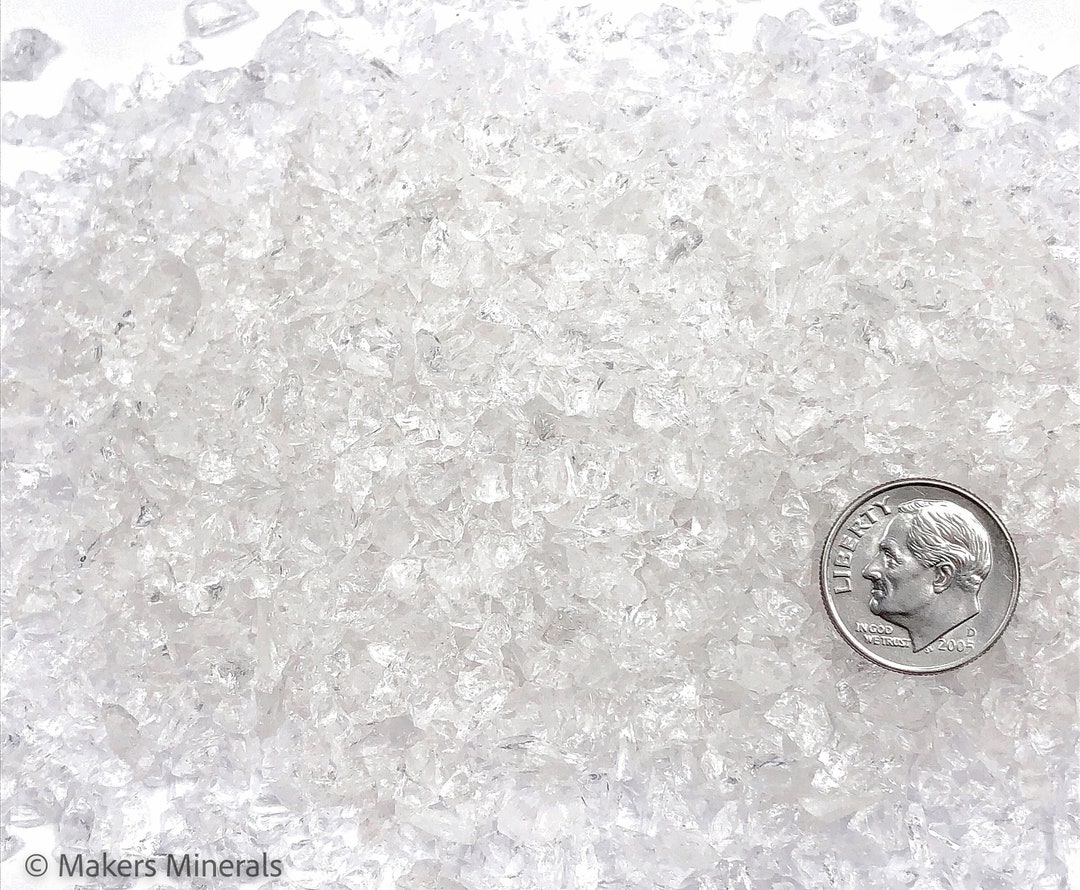 Crushed Clear Quartz rock Crystal From Brazil, Coarse Crush, Gravel ...