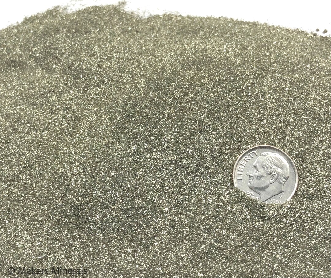 Crushed Cocada Pyrite Powder (grade A), High Luster From Peru, Fine Crush