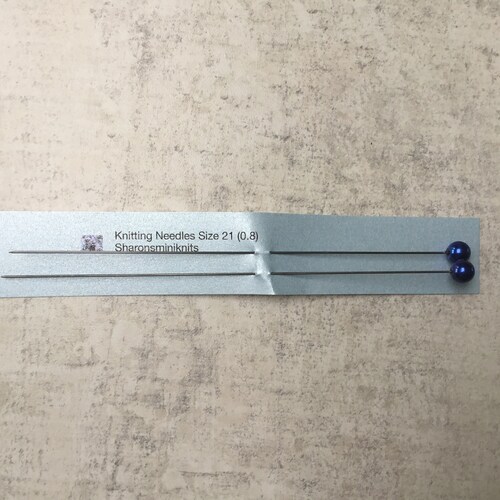 Miniature Knitting Needles single Ended Size 24 0.6mm - Etsy
