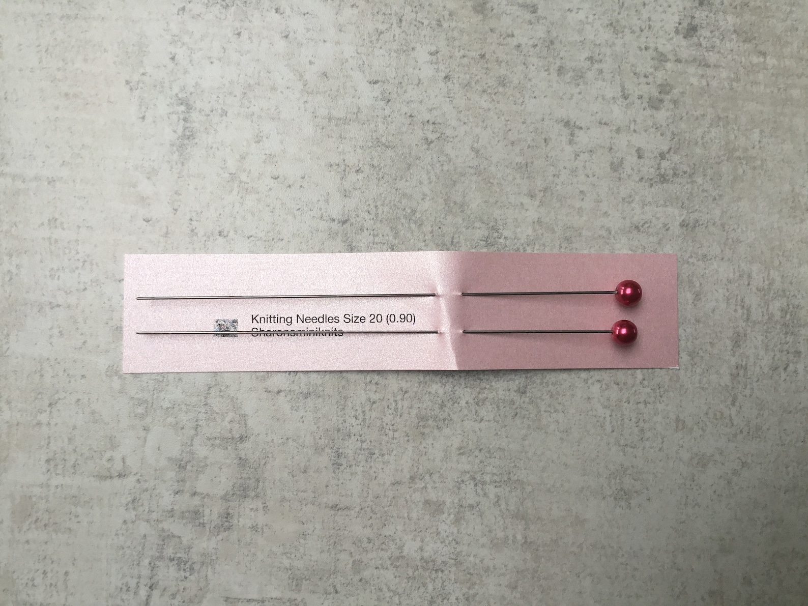 Miniature Knitting Needles Size UK 20 (0.9) Single Ended - Etsy UK