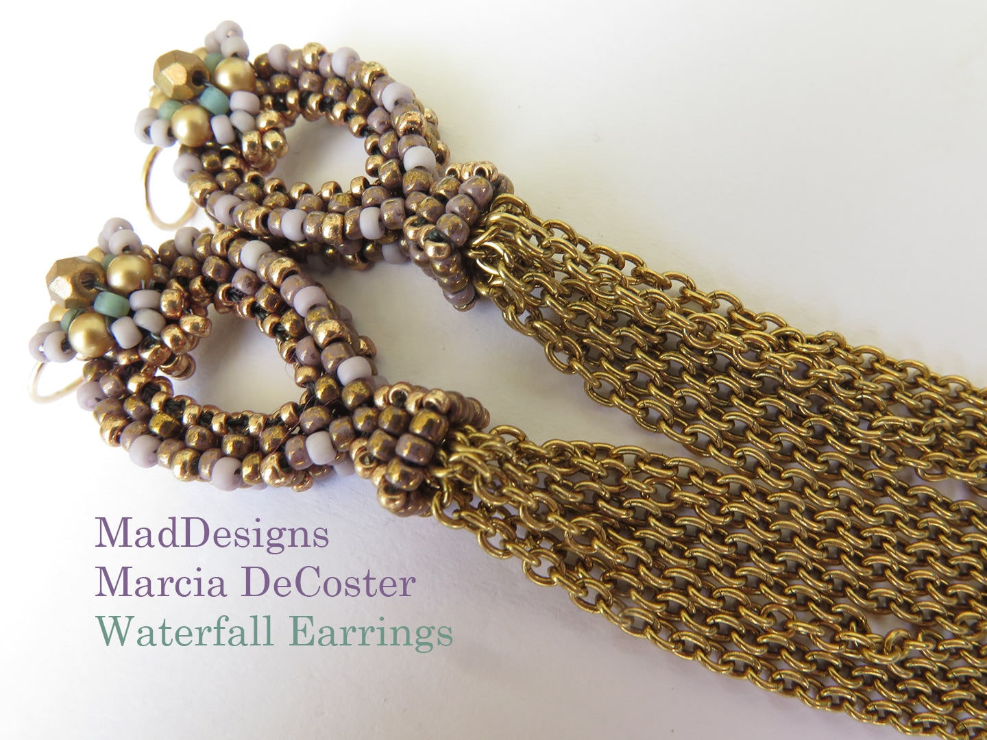 Waterfall Earrings Tutorial Only - Etsy