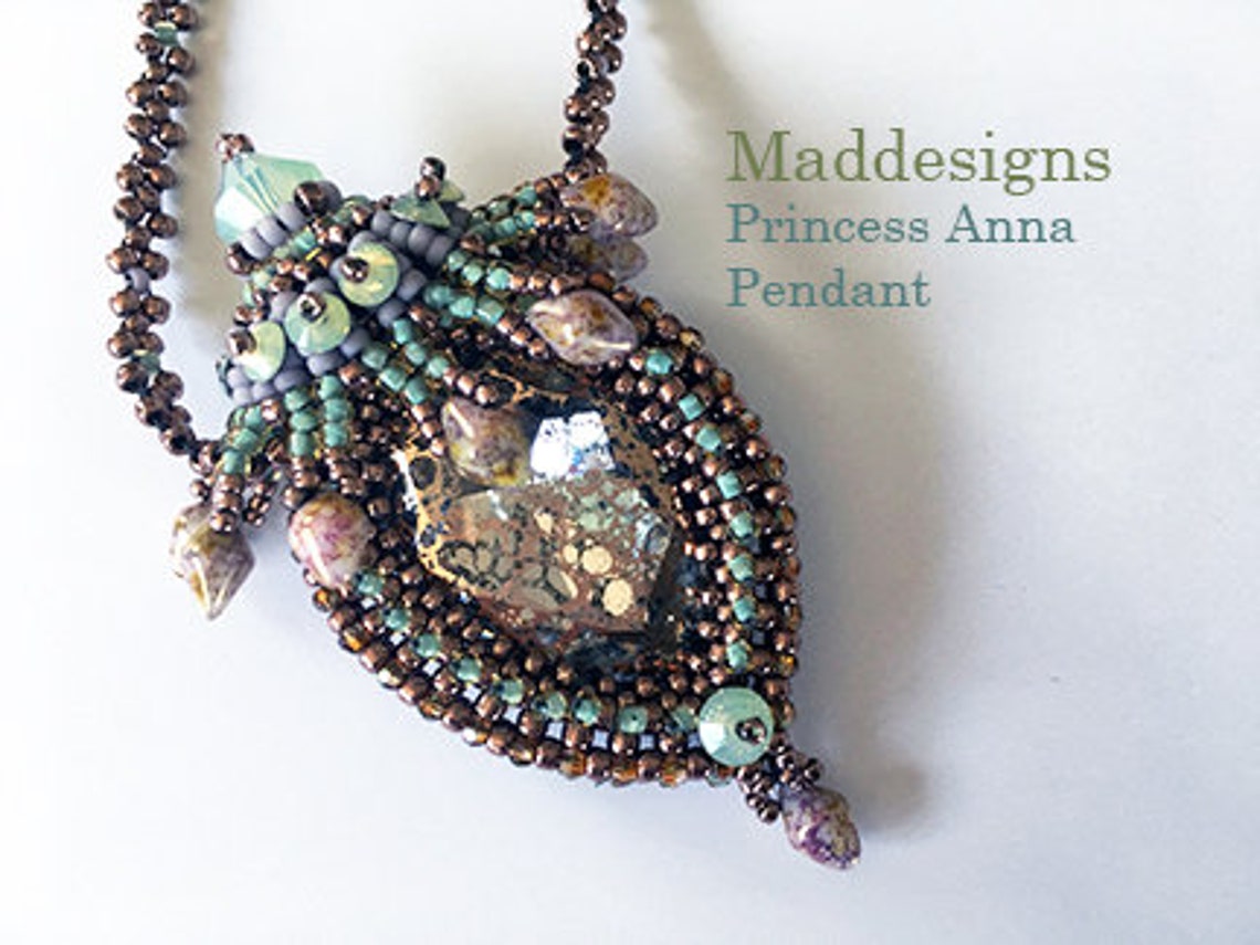 Princess Anna Pendant - Tutorial Only - Etsy