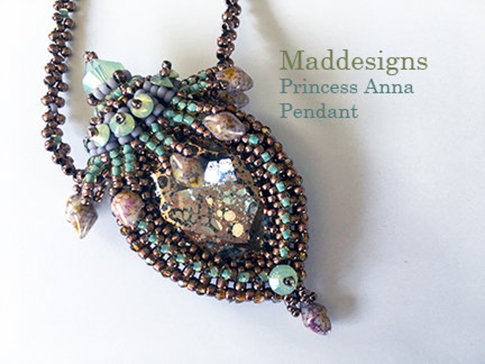 Princess Anna Pendant - Tutorial Only - Etsy