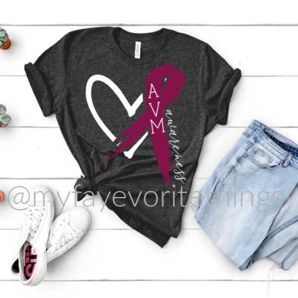 Burgundy Awareness - Etsy