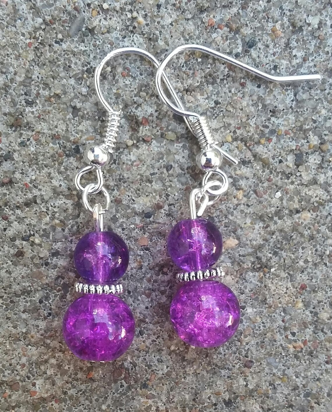 Purple Magic Holiday Jewelry Set Purple Bead Jewelry Purple - Etsy