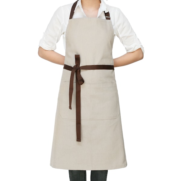 Navy Blue Apron - Etsy