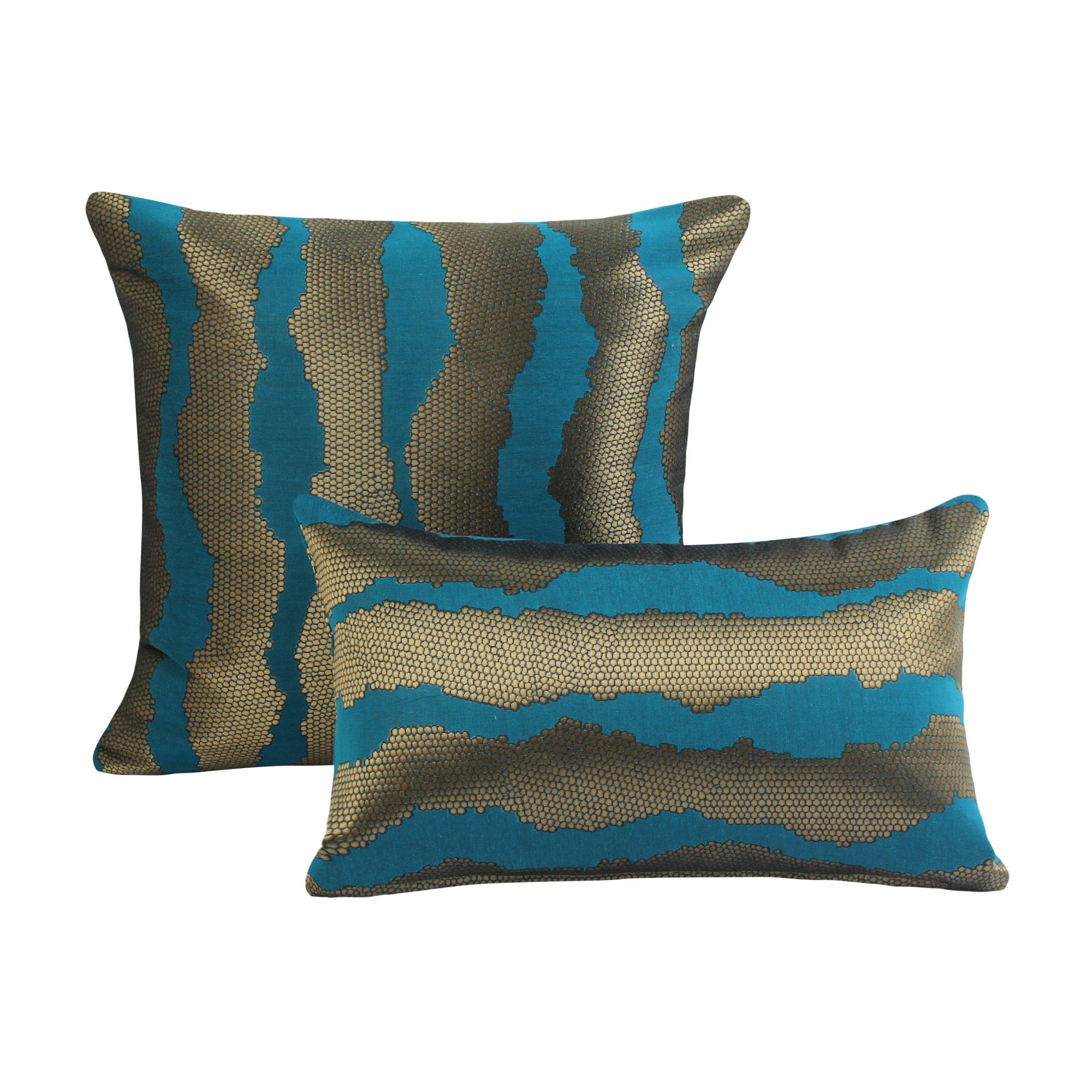 Teal Turquoise Cushion Cover Outdoor Decorative Throw | Etsy